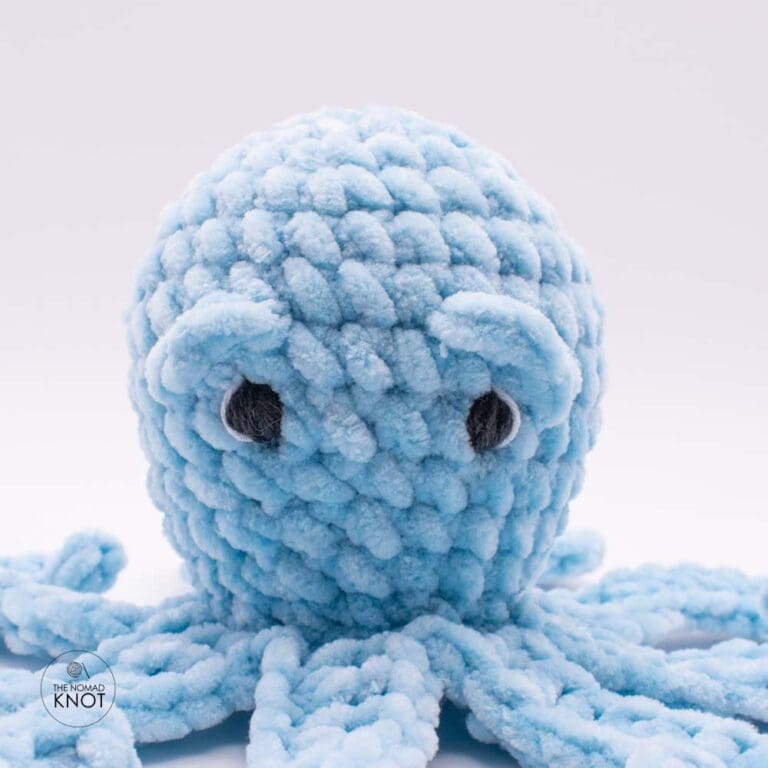 No-sew Easy Crochet Octopus Free Pattern ⋆ The Nomad Knot