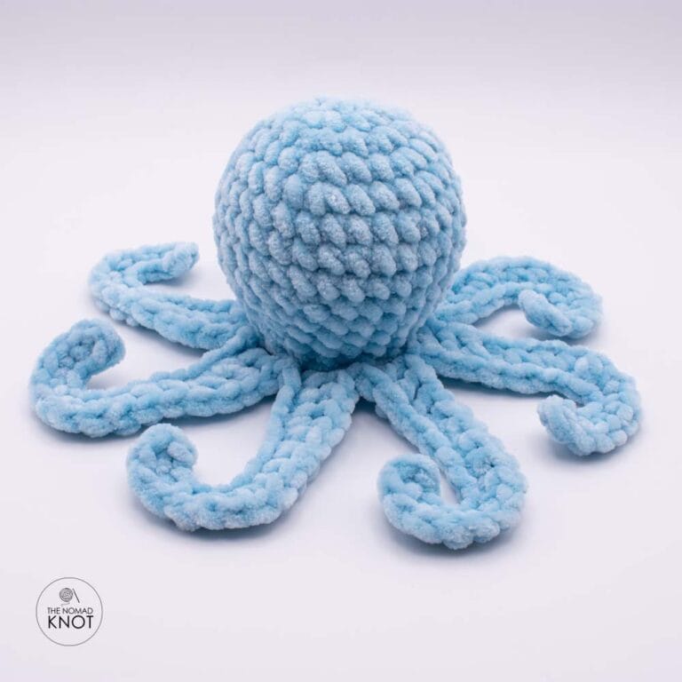 No-sew Easy Crochet Octopus Free Pattern ⋆ The Nomad Knot