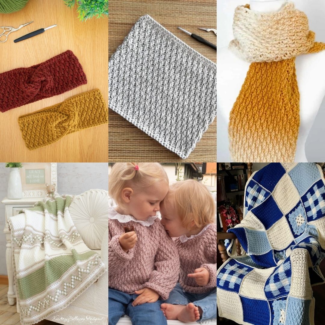 Alpine Stitch Crochet Patterns – 18 Free Textured Designs ⋆ The Nomad Knot